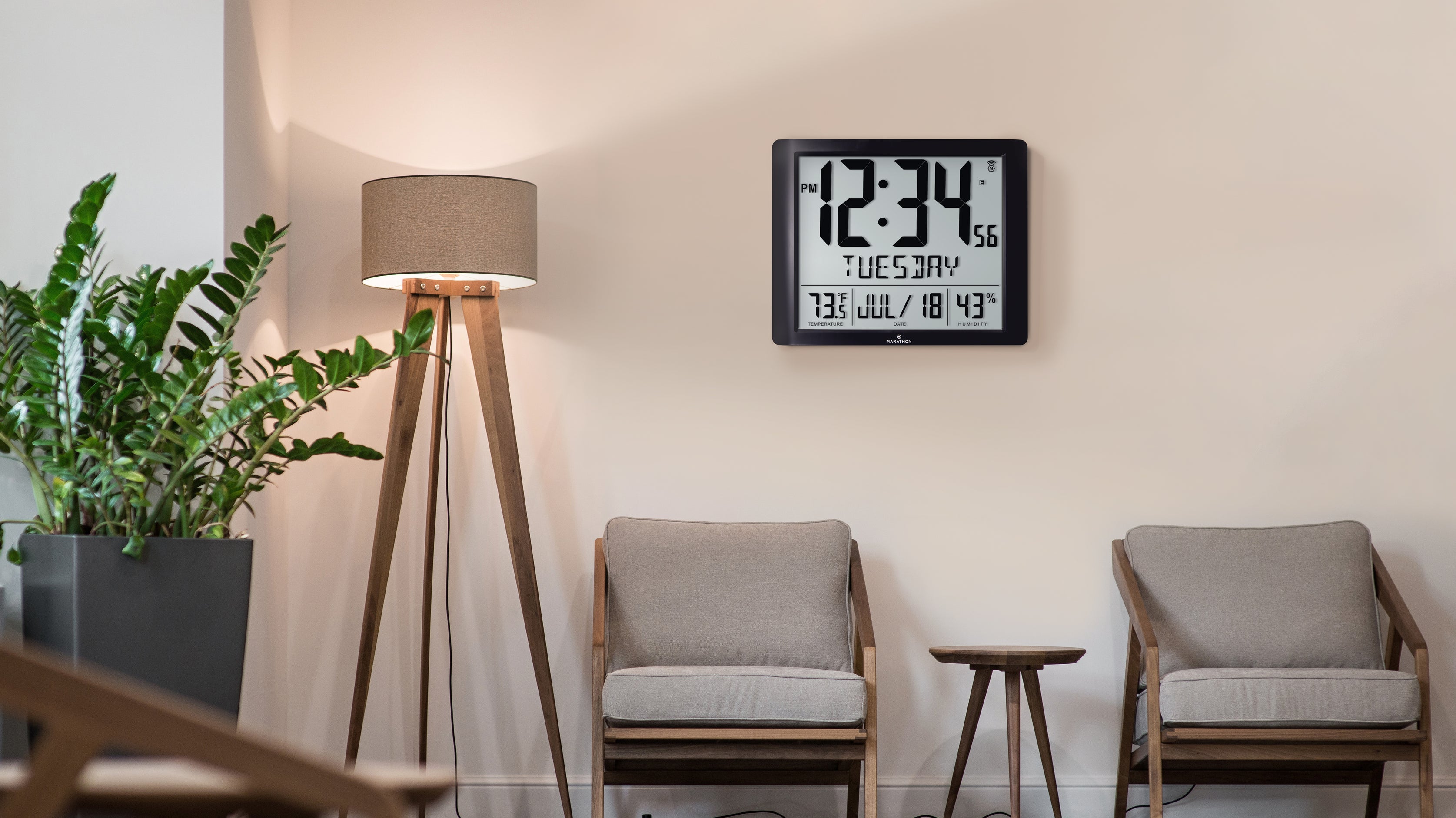 Digital Wall Clocks – Marathon Watch