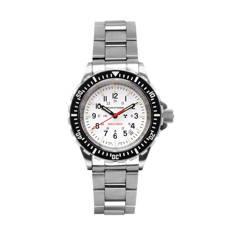 41mm Arctic Edition Large Diver's Quartz (TSAR) with Stainless Steel B ...