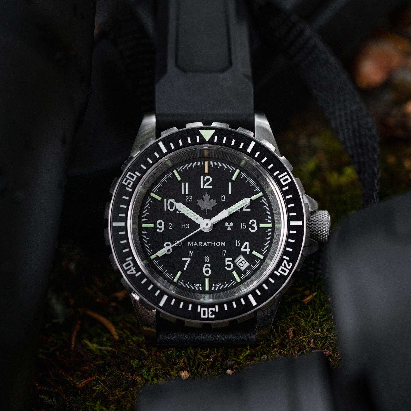 41mm Grey Maple Large Diver's Automatic (GSAR) – Marathon Watch