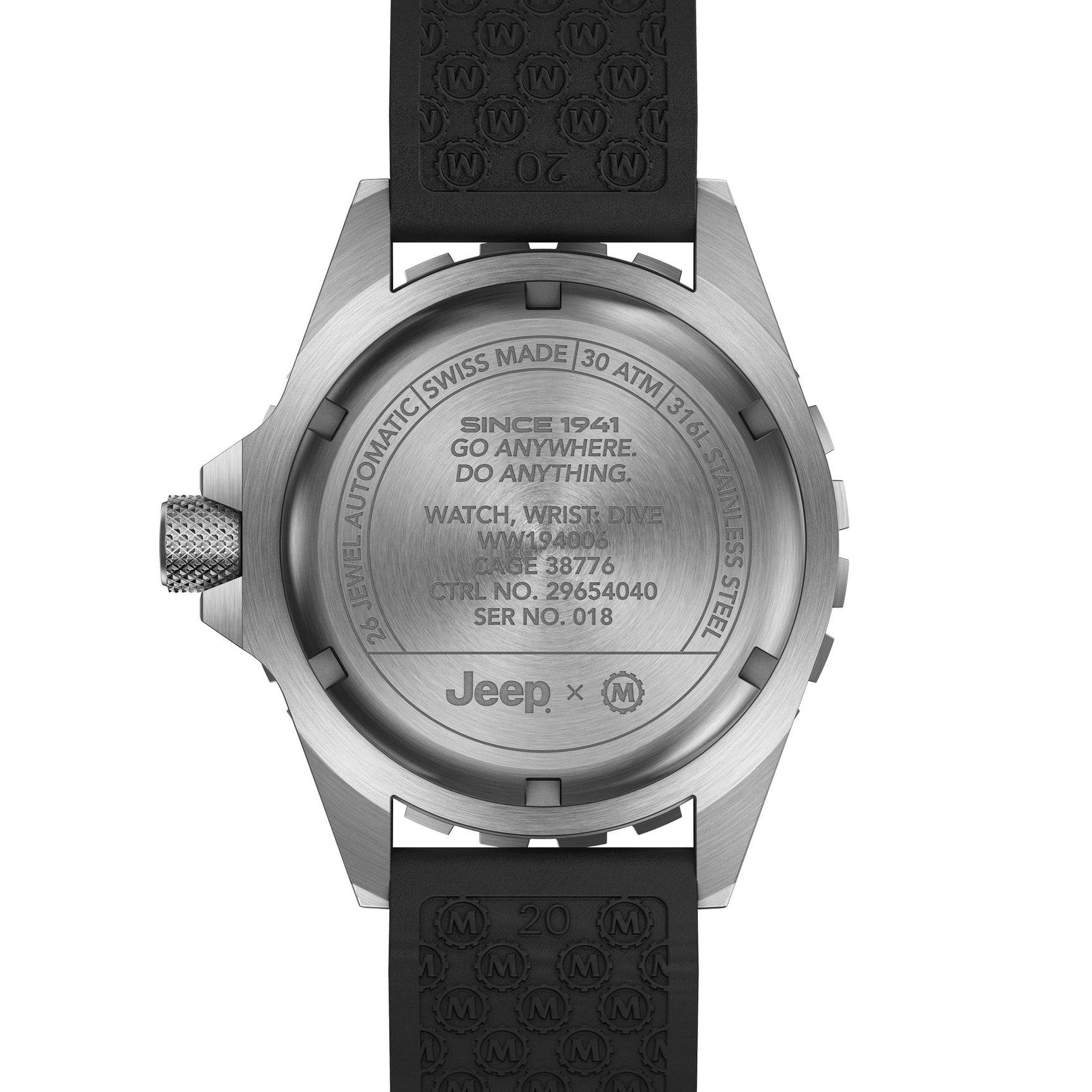 41mm Jeep® Rubicon GSAR® (Diver's Automatic) – Marathon Watch