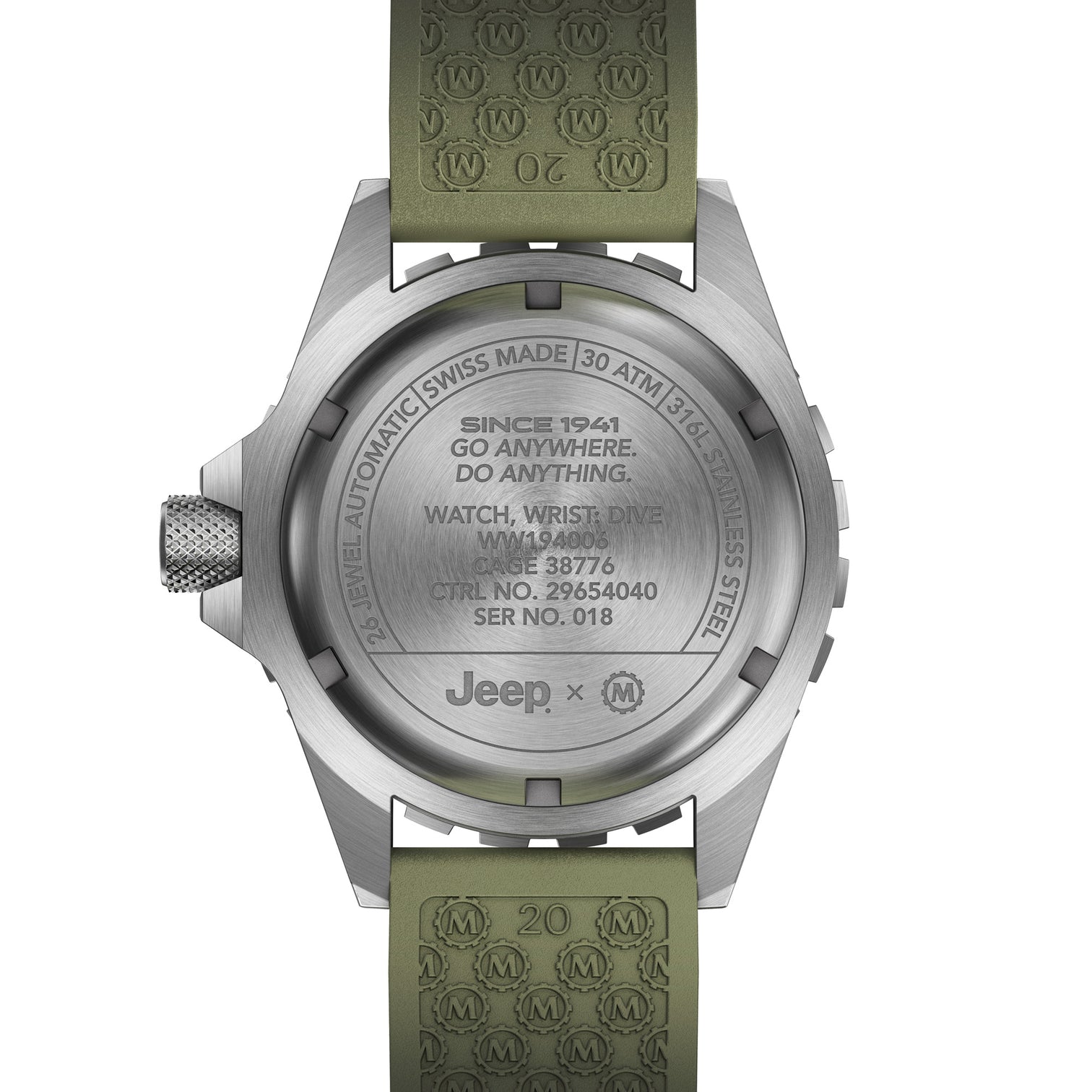 41mm Jeep® Rubicon GSAR® (Diver's Automatic) – Marathon Watch