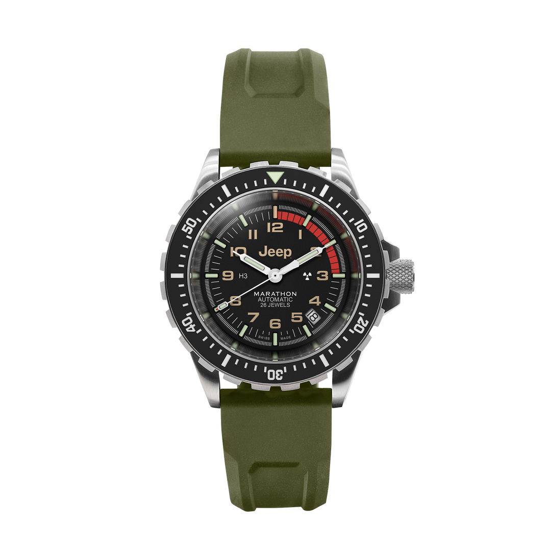 41mm Jeep® Rubicon GSAR® (Diver's Automatic) – Marathon Watch