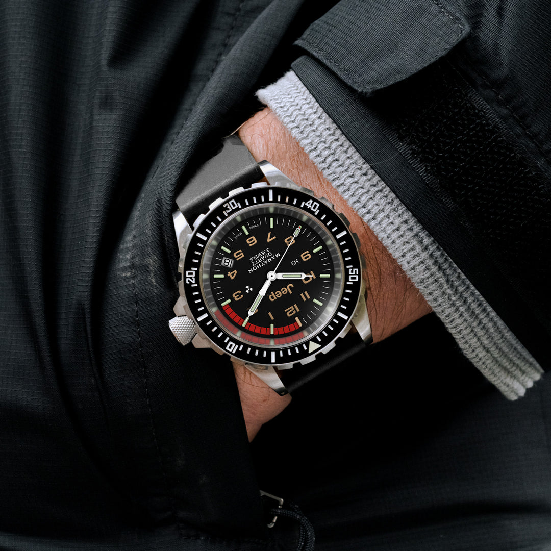 41mm Jeep® Rubicon TSAR® (Diver's Quartz) – Marathon Watch