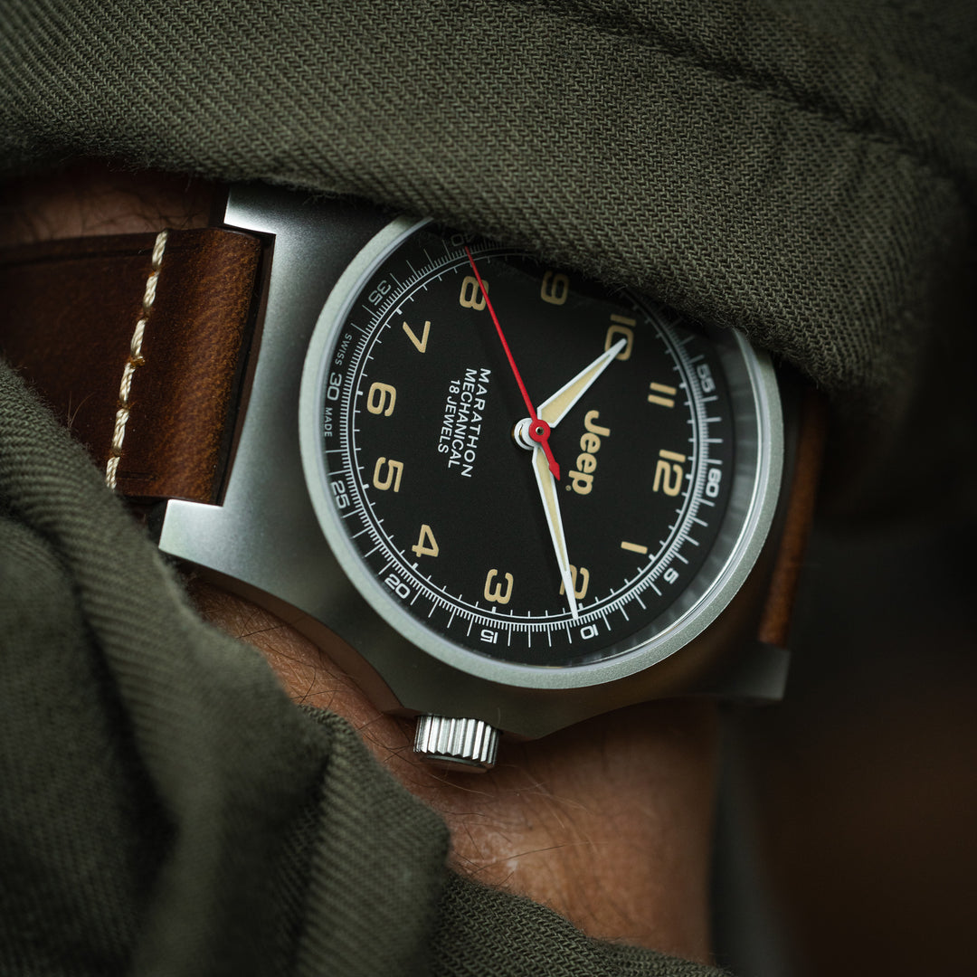 41mm Jeep® Willys SSGPM (Officer's Mechanical) – Marathon Watch
