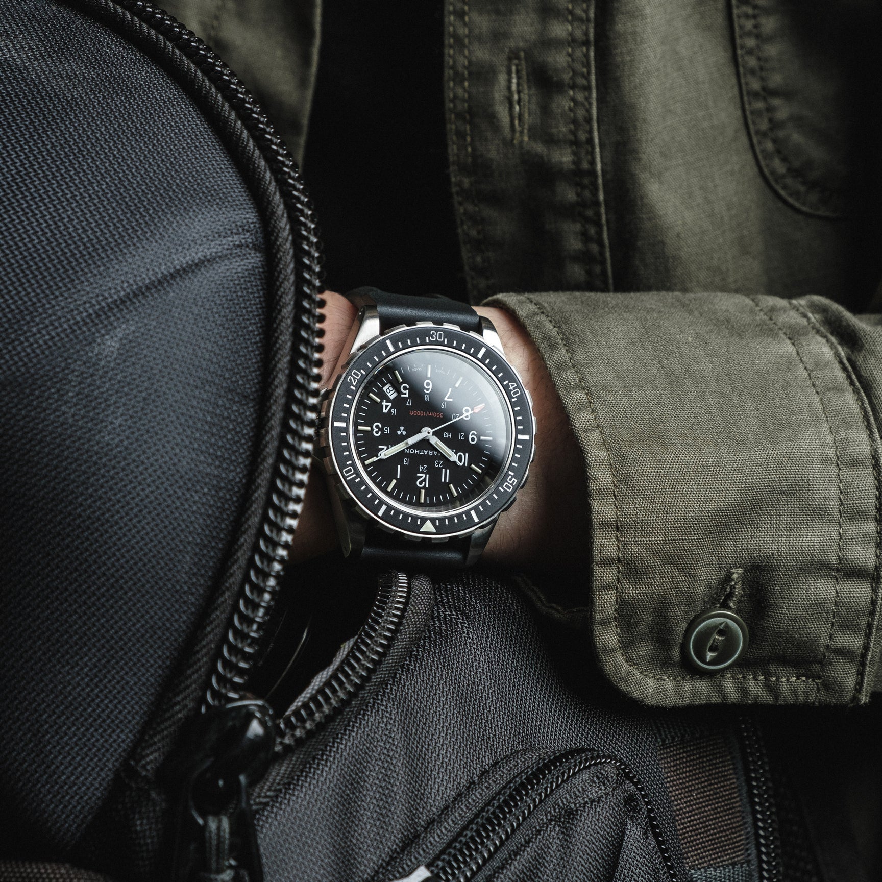 41mm Large Diver's Quartz (TSAR) – Marathon Watch