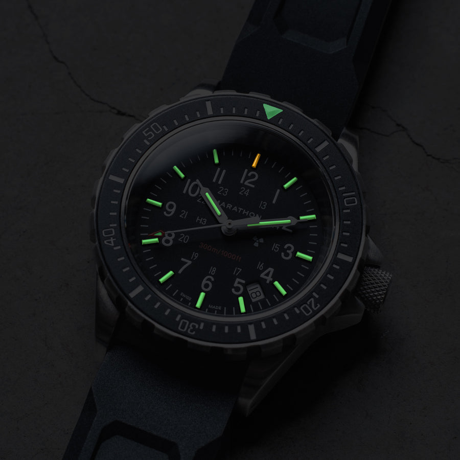 41mm Large Diver's Quartz (TSAR) – Marathon Watch