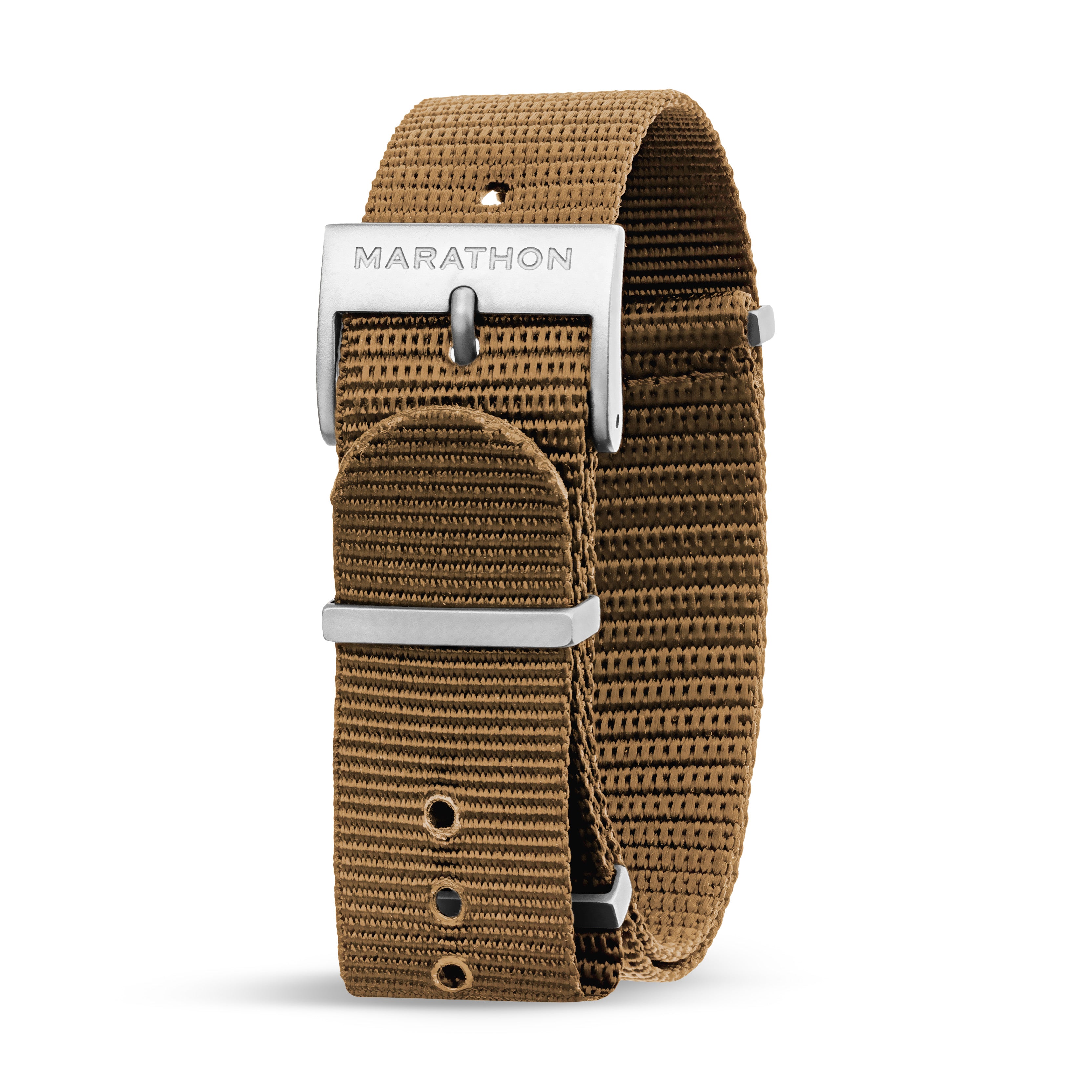 Nylon DEFSTAN Strap with Parkerized Hardware, 20mm, Desert Tan ...