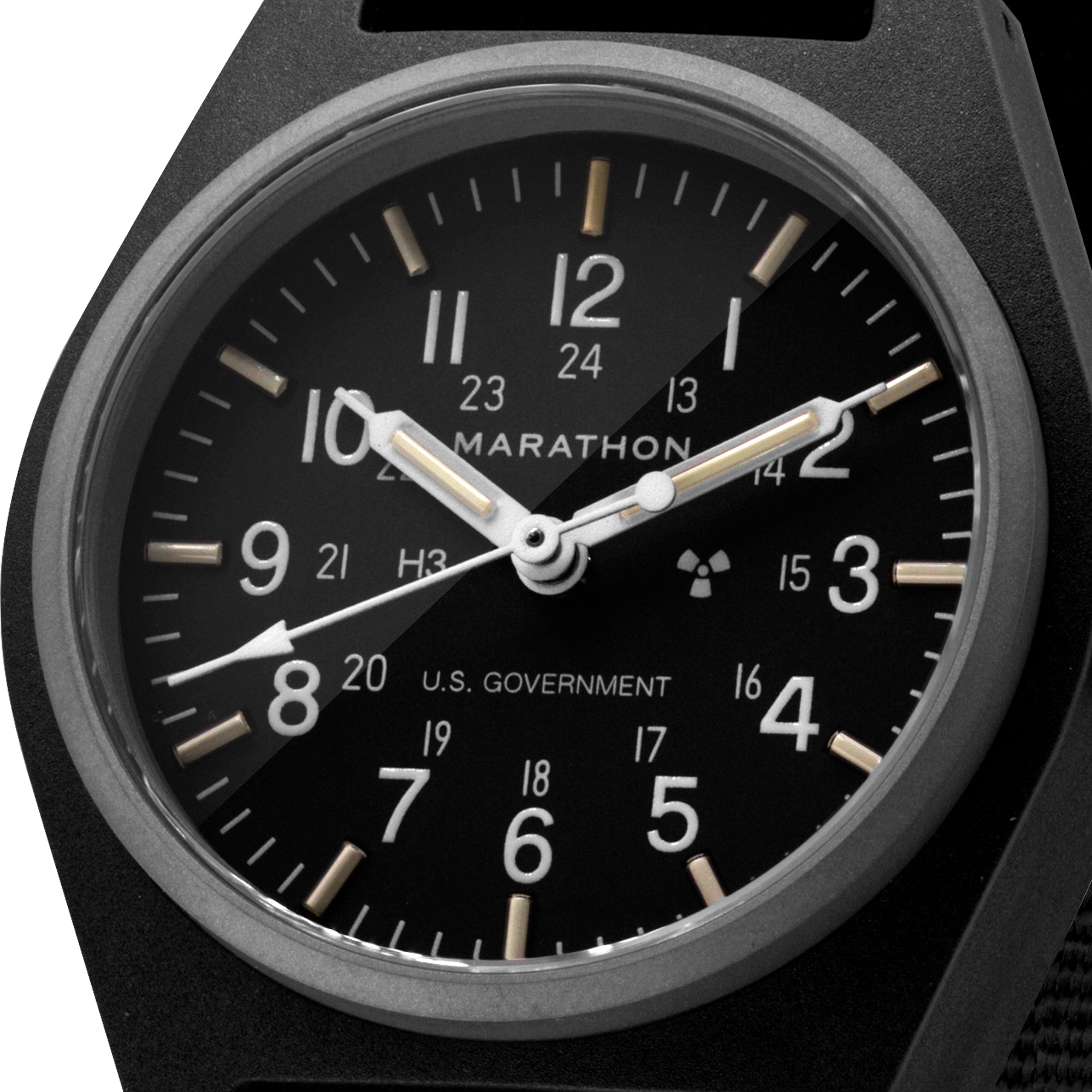 34mm Black General Purpose Mechanical (GPM) – Marathon Watch