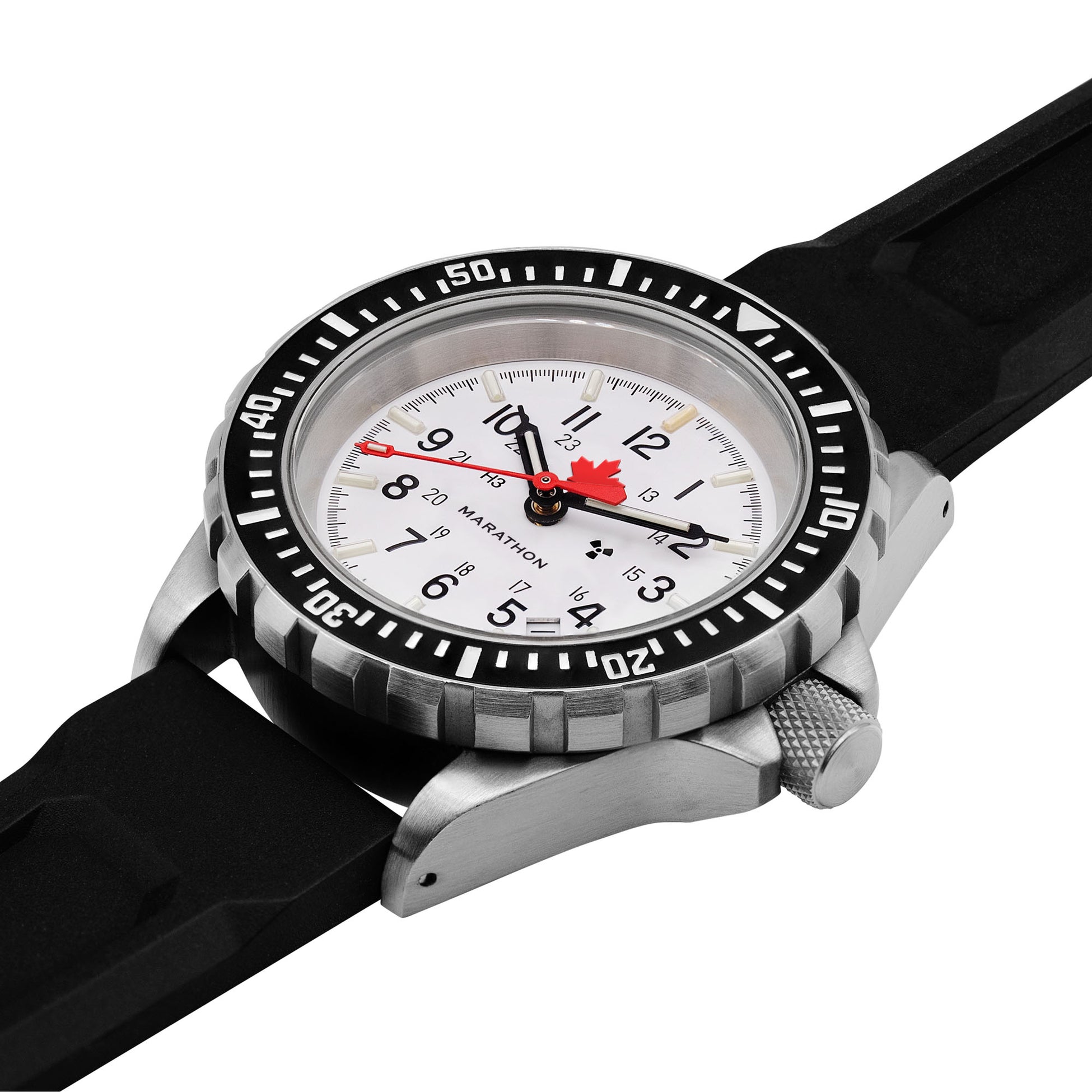 41mm Arctic Red Maple Large Diver's Automatic (GSAR) – Marathon Watch