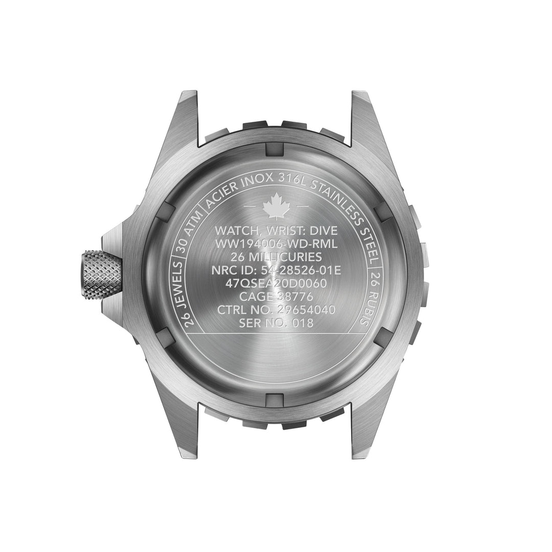 41mm Arctic Red Maple Large Diver's Automatic (GSAR) – Marathon Watch