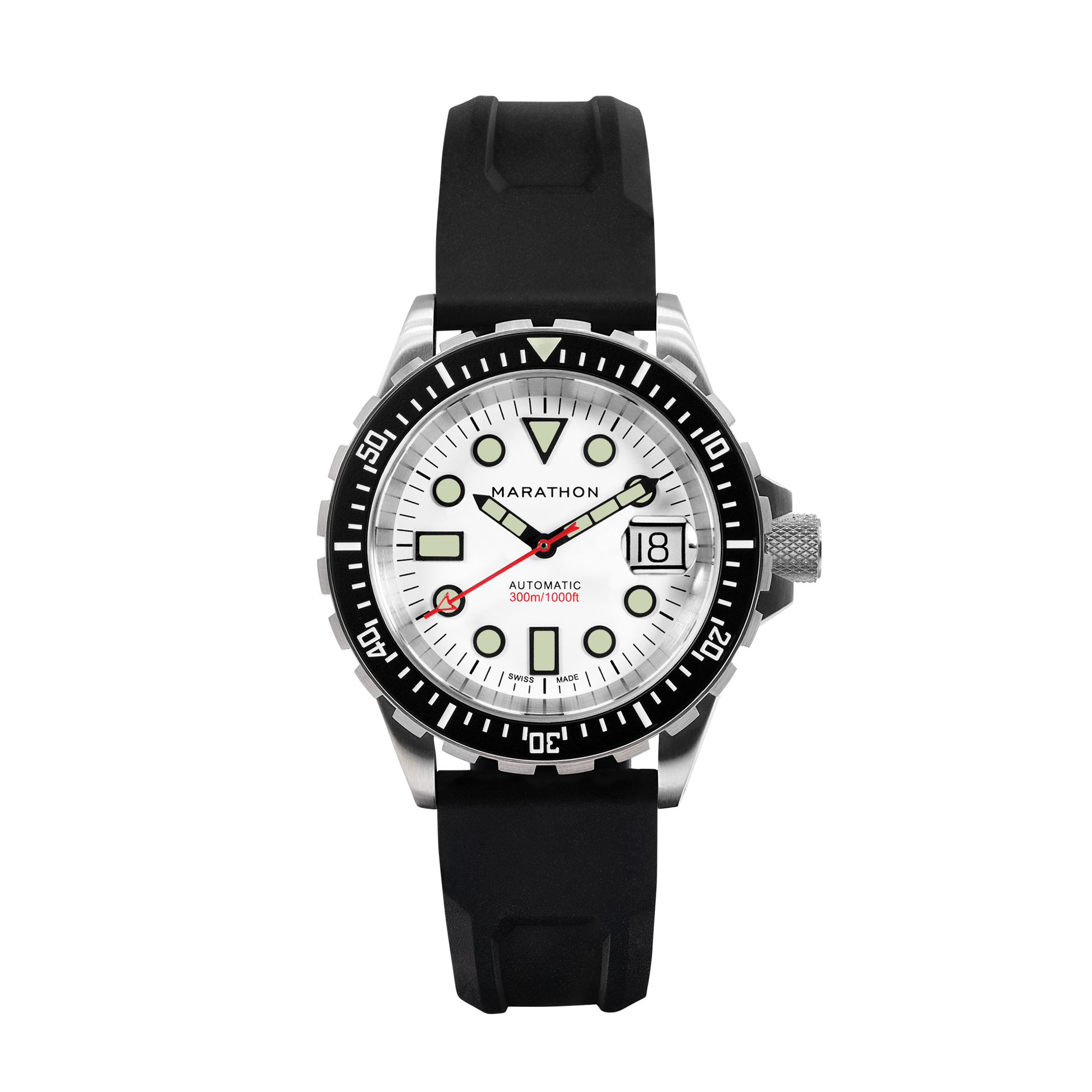 41mm Arctic Original SAR w/ Date on 3-Piece Rubber Strap Kit (OSAR-D ...