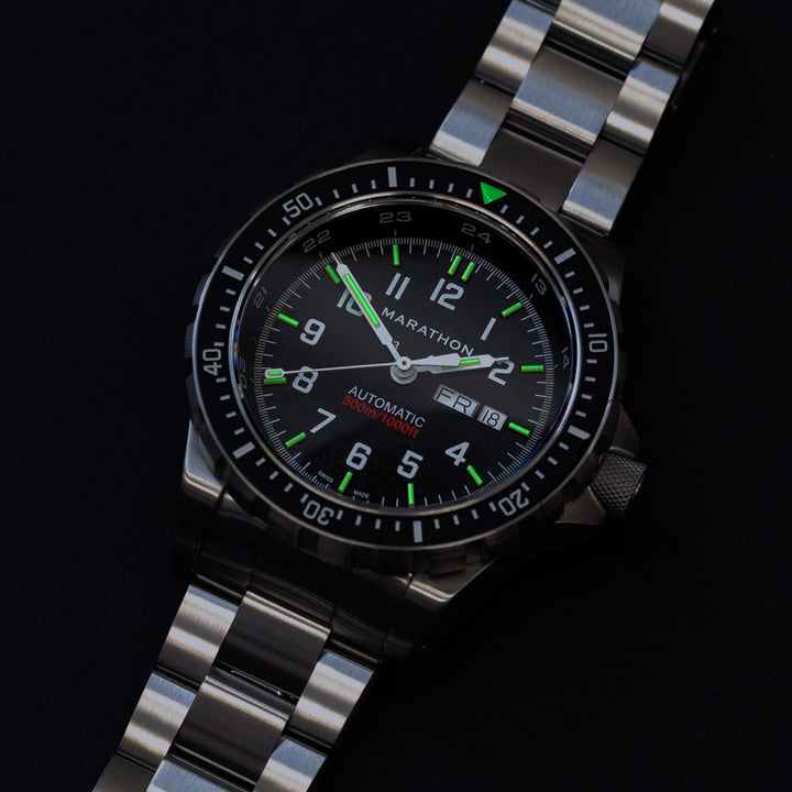 46mm Jumbo Day/Date Automatic (JDD) with Stainless Steel Bracelet ...