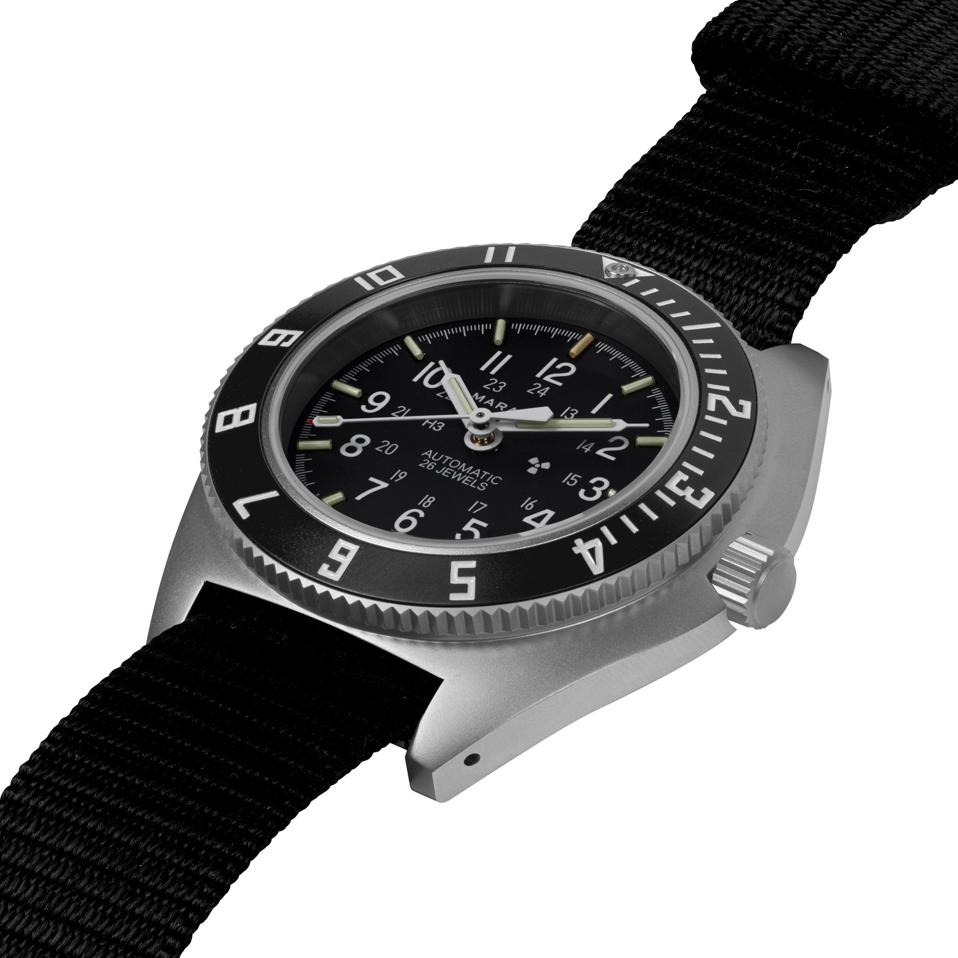 41mm Steel Navigator w/ Date Automatic (SSNAV-D AUTO) on Ballistic ...
