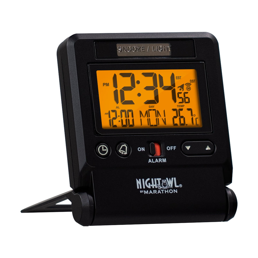 Self-Setting Travel Alarm Clock – Marathon Watch
