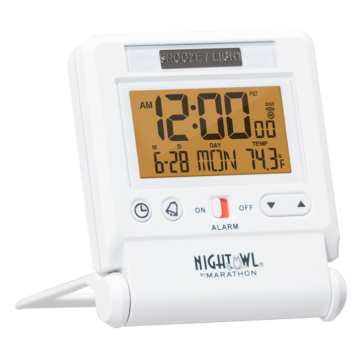 Self-Setting Travel Alarm Clock – Marathon Watch
