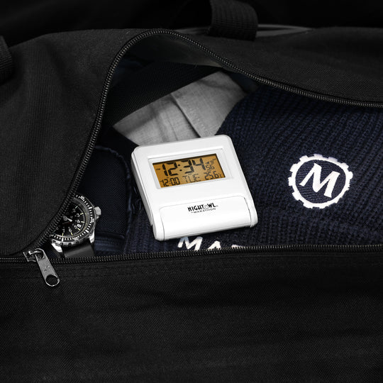 Self-Setting Travel Alarm Clock – Marathon Watch