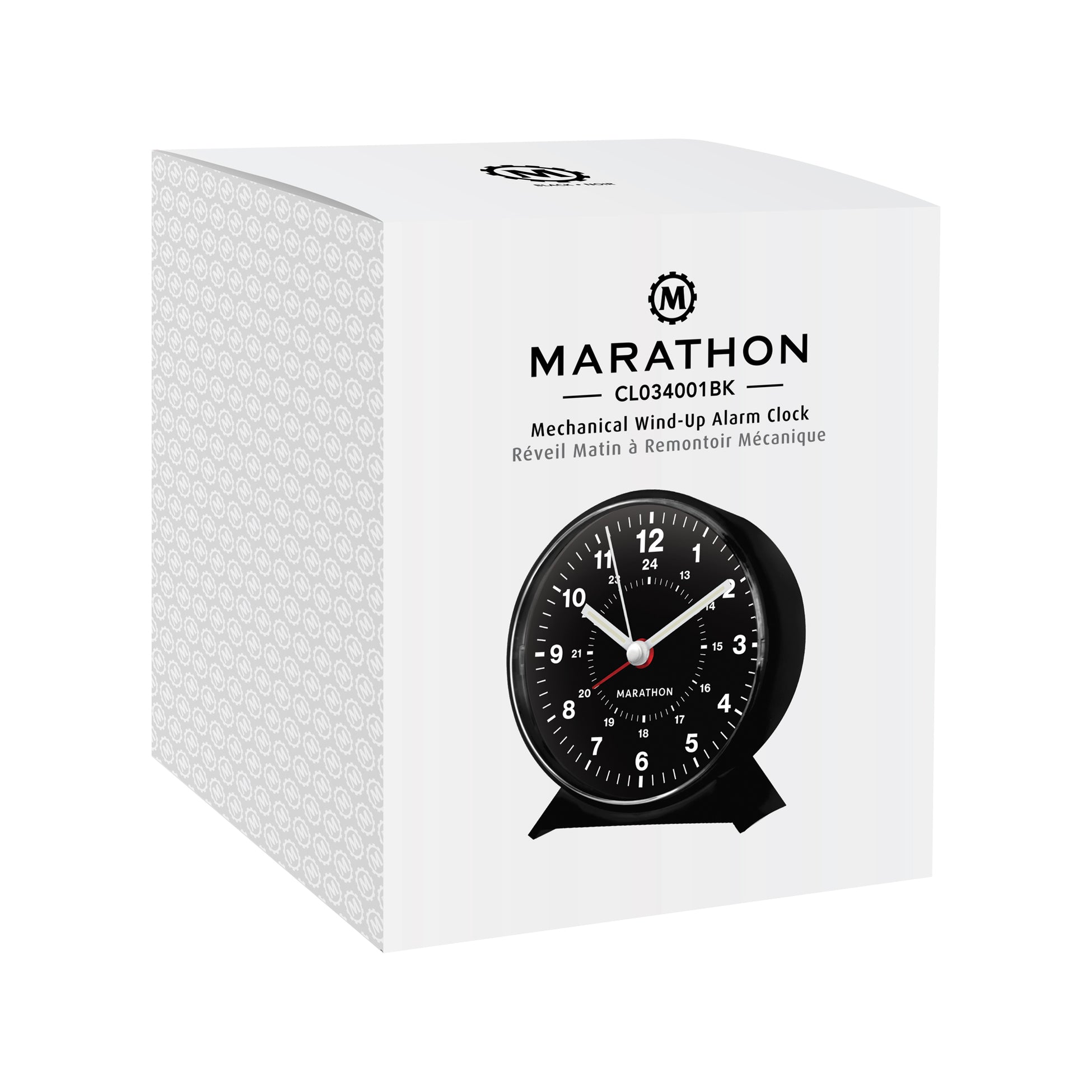 Alarm Clock with Mechanical Wind Up – Marathon Watch