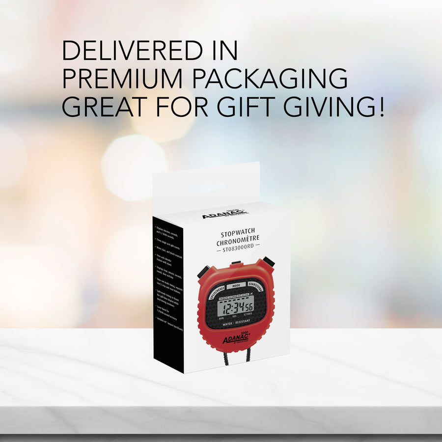 ADANAC 3000 Digital Stopwatch Timer - Marathon Watch Company