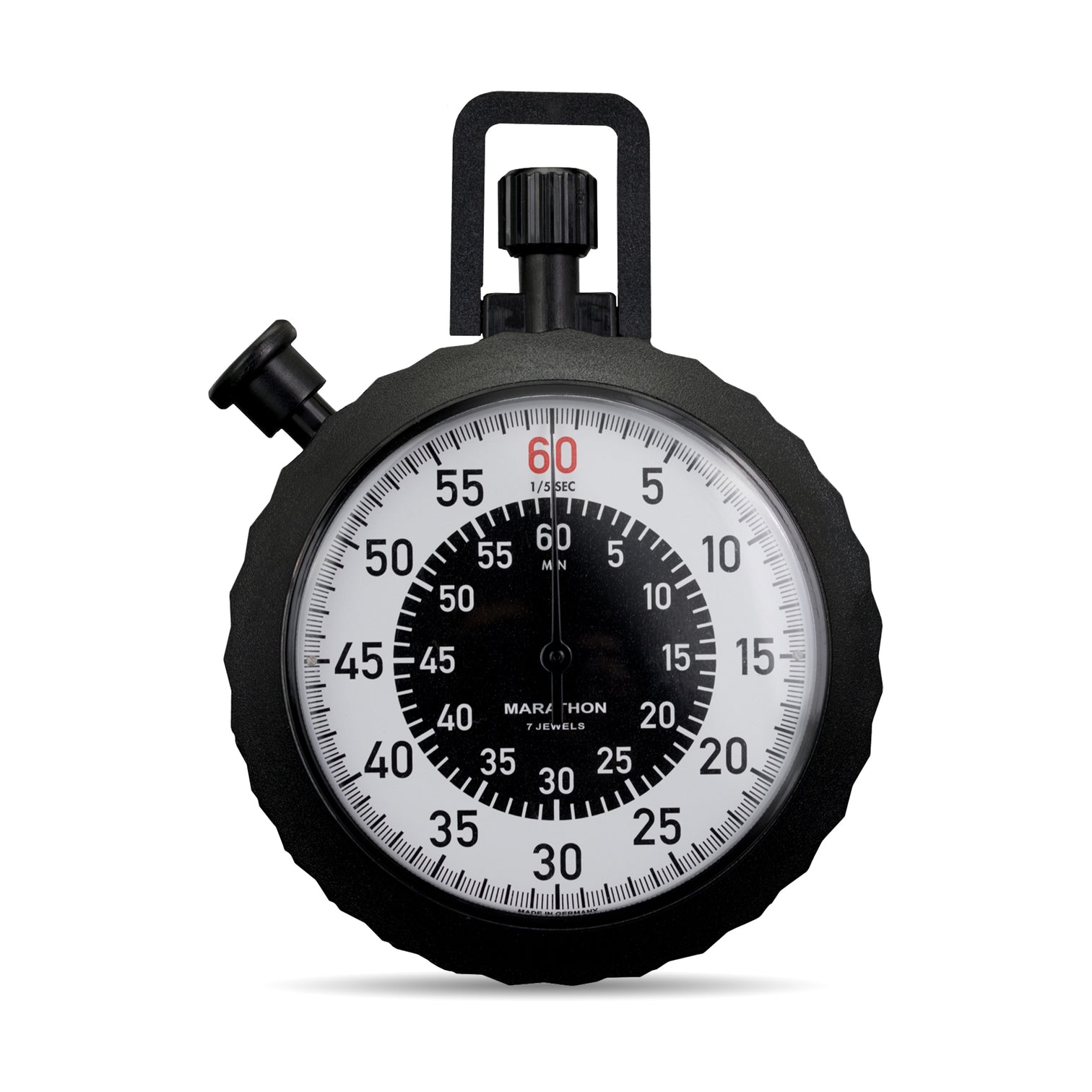 Military Stopwatch - Instantaneous Return and Time-Out, with Central 6 ...