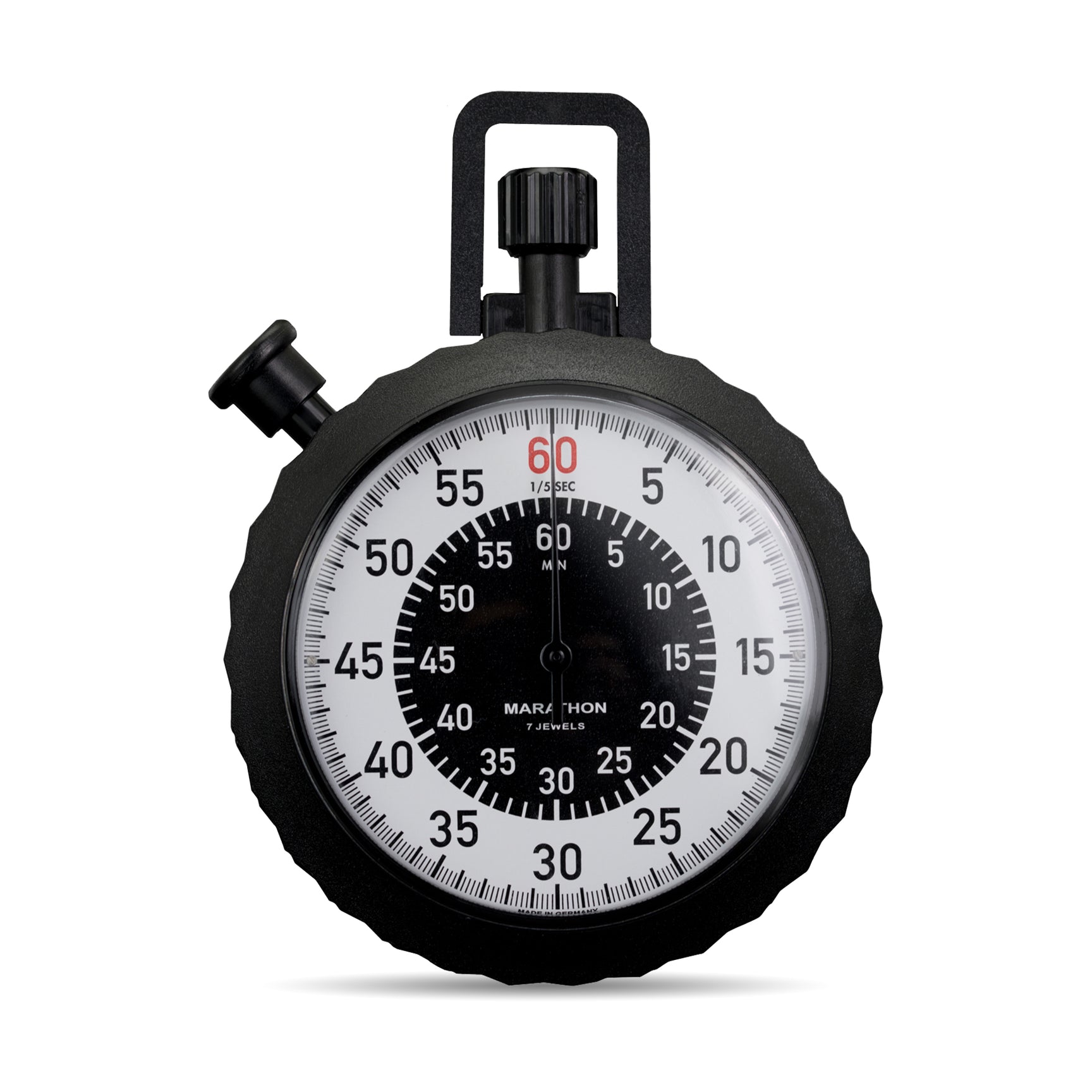 Military Stopwatch - Instantaneous Return and Time-Out, with Central 6 ...