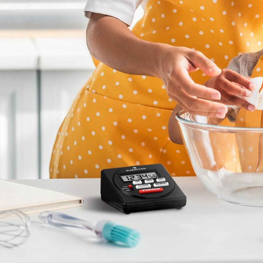 24 Hour Digital Timer with Countdown, Count-up and Clock Feature ...