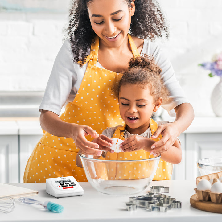 24 Hour Digital Timer with Countdown, Count-up and Clock Feature ...