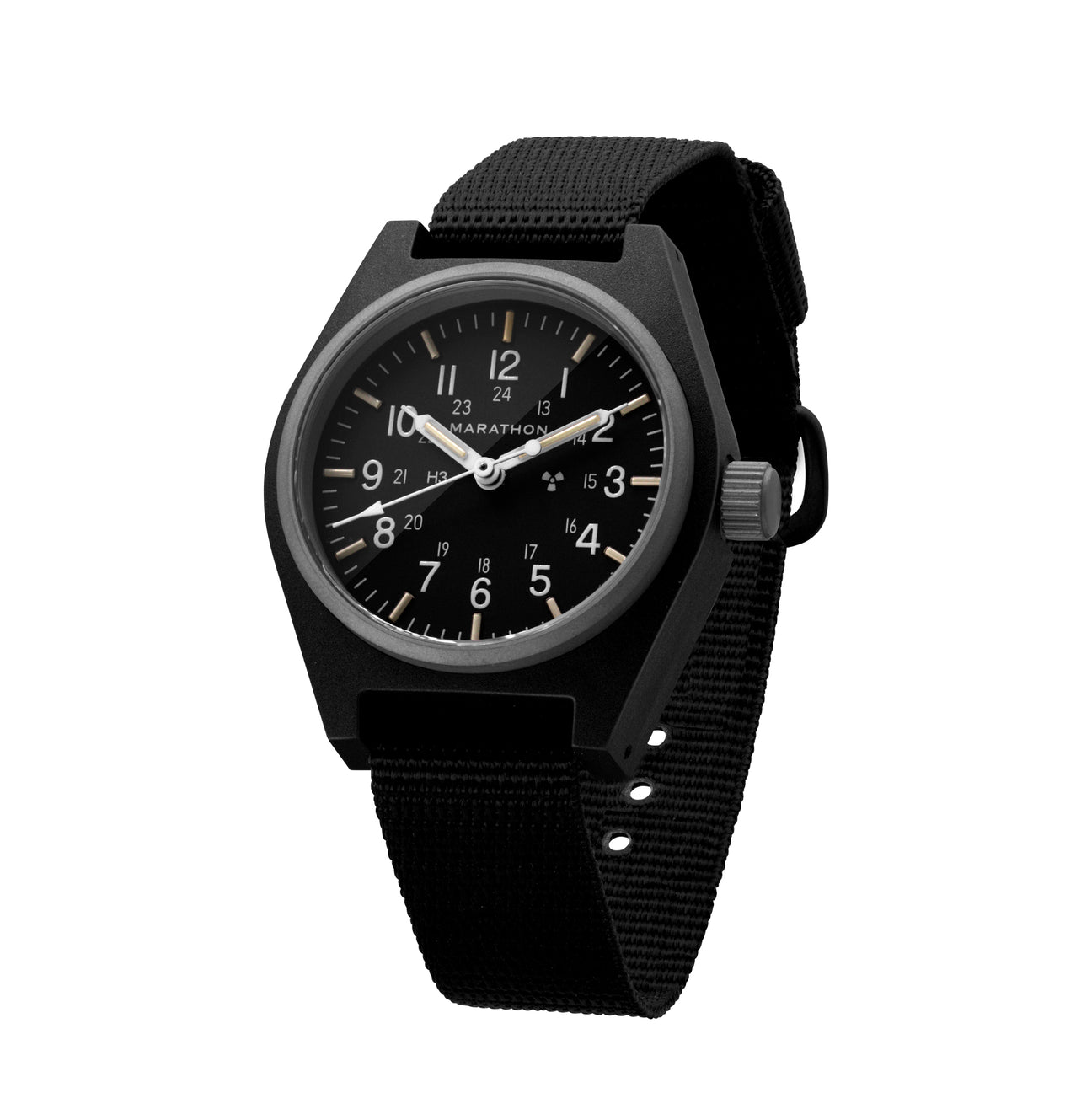 34mm Black General Purpose Mechanical (GPM) – Marathon Watch
