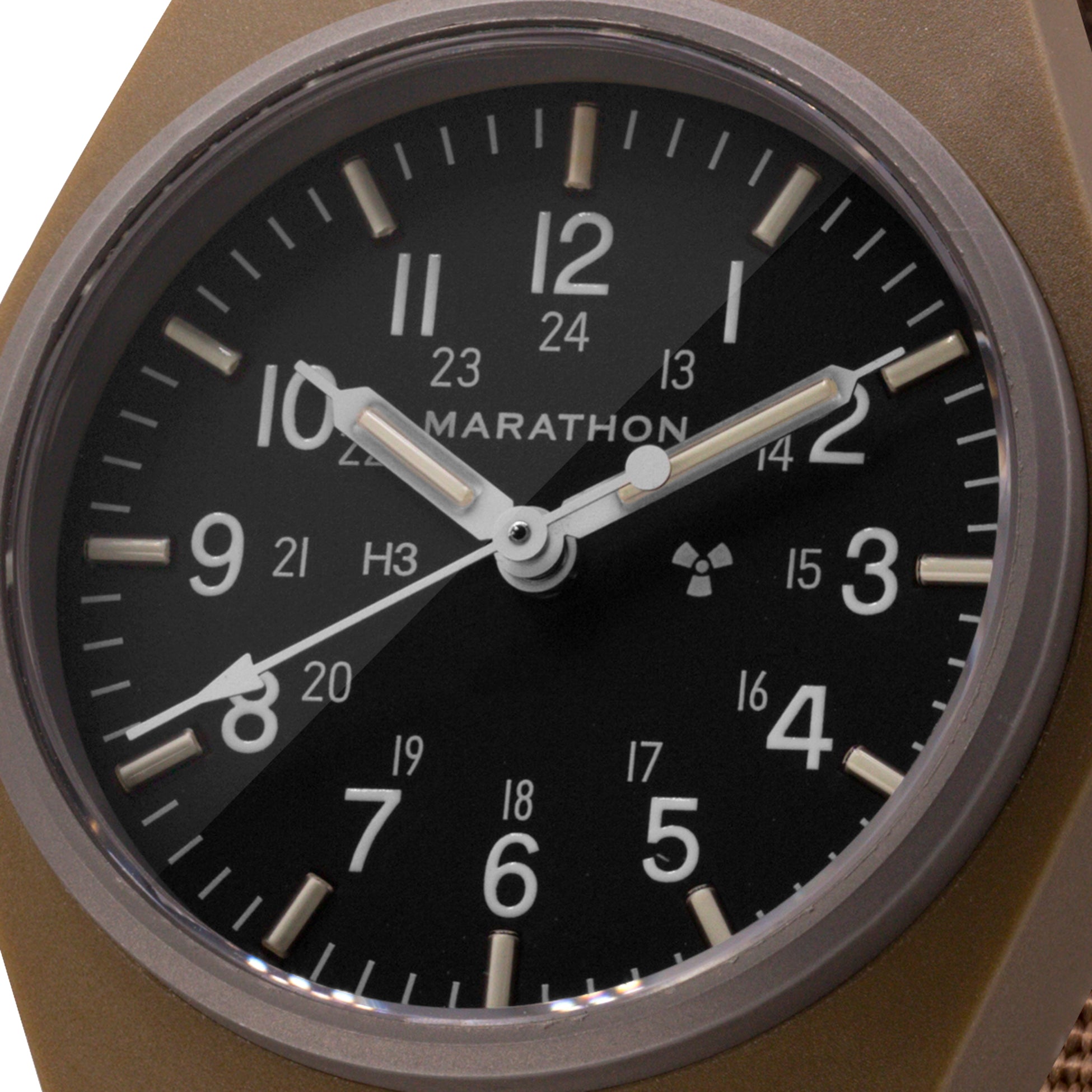Mécanique à usage général (GPM) Desert Tan de 34 mm – Marathon Watch