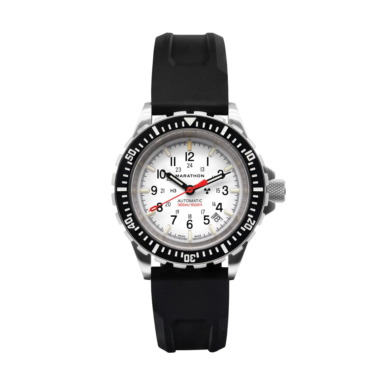 41mm Arctic Edition Large Diver's Automatic (GSAR) – Marathon Watch