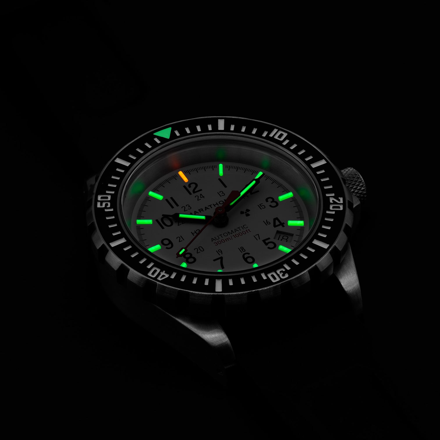 41mm Arctic Edition Large Diver's Automatic (GSAR) – Marathon Watch
