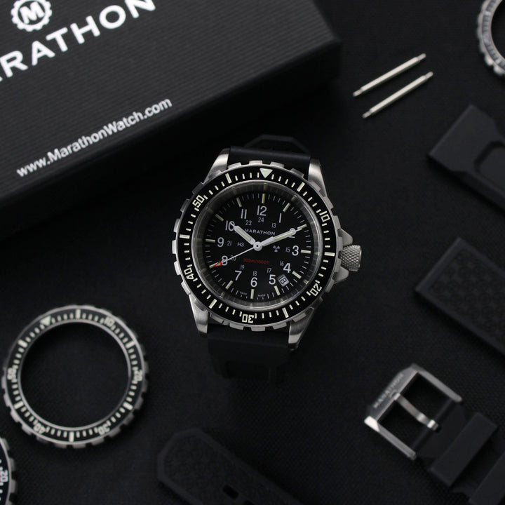 41mm Large Diver's Quartz (TSAR) – Marathon Watch