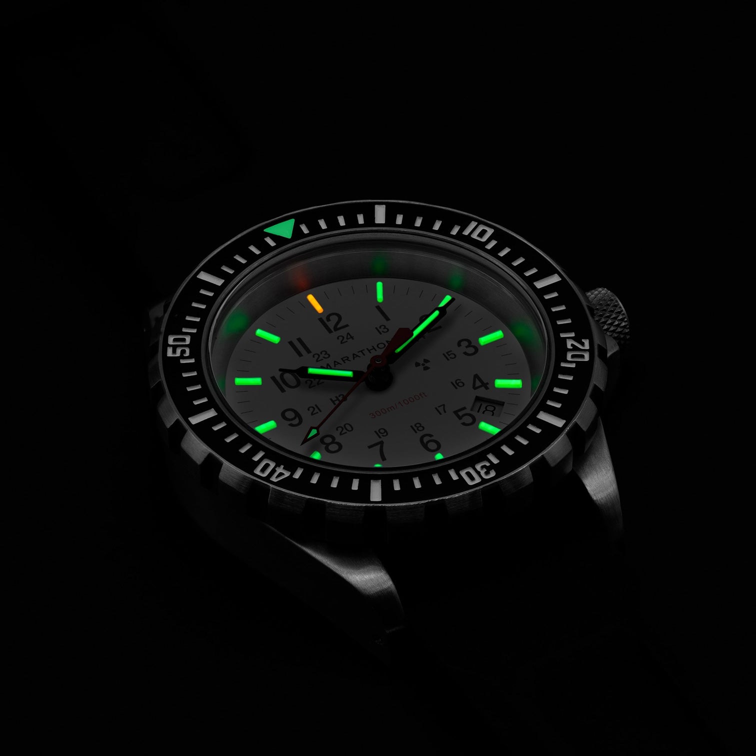 41mm Arctic Edition Large Diver's Quartz (TSAR) with Stainless Steel B ...