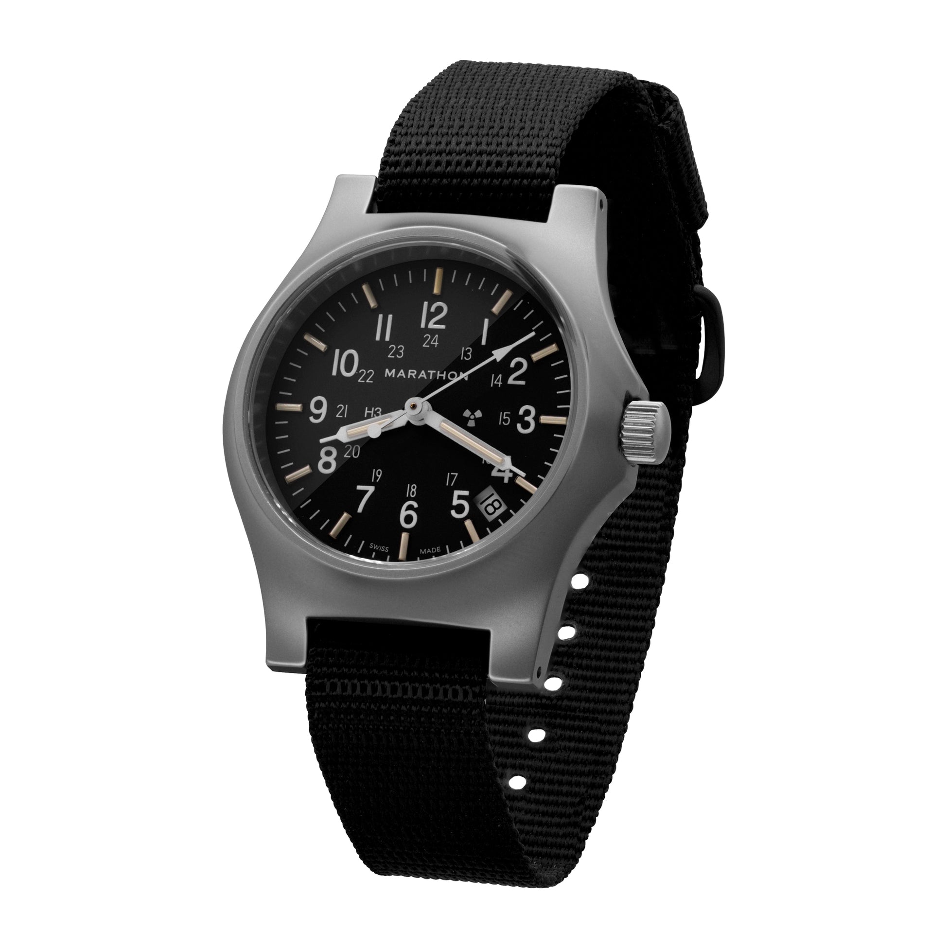 36mm Officer's Quartz w/ Date (GPQ-D) – Marathon Watch