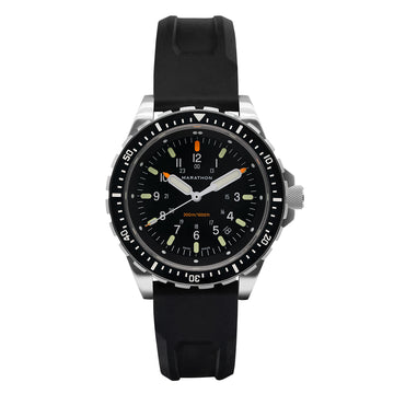46mm Jumbo Diver's Quartz (JSAR) – Marathon Watch